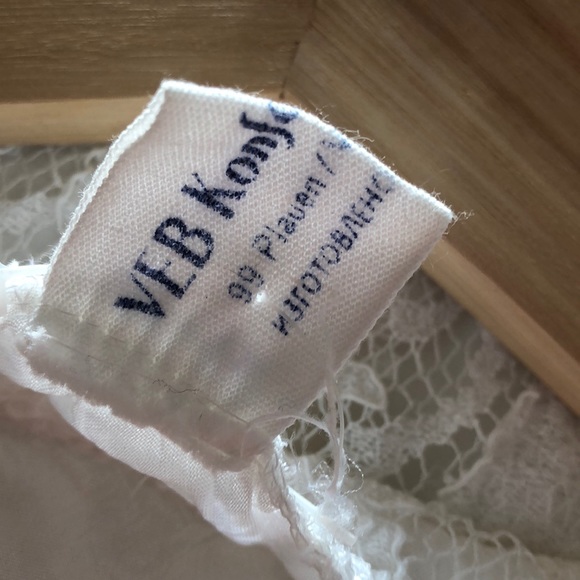 Vintage | Dresses | Antique German Lace Wedding Dress Gown Vintage Old ...